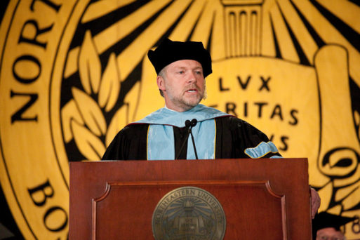 Interim Dean John LaBrie delivers graduation address | Northeastern ...